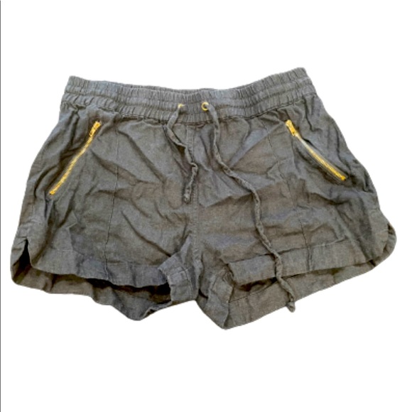 Love Tree | Shorts | Love Tree Navy Blue Linen Shorts | Poshmark